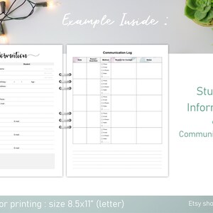 Printable Teacher Planner 2022-2023, Teacher Planner Template, Academic ...