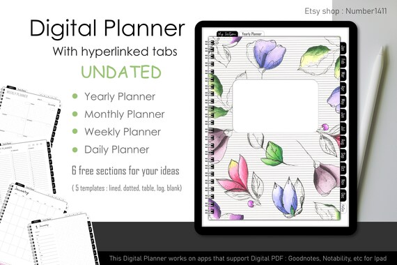 Calendars & Planners Paper Paper & Party Supplies Rainbow digital ...
