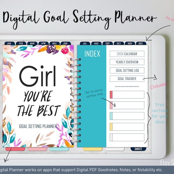 Goodnotes Planner 2020 - Etsy UK