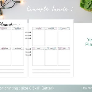Printable Teacher Planner 2022-2023, Teacher Planner Template, Academic ...