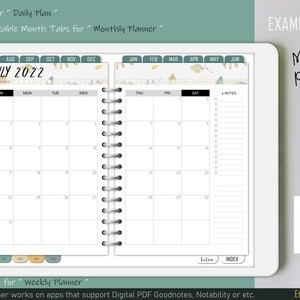 Teacher Digital Planner Teacher Planner 2022-2023 - Etsy