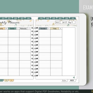 Teacher Digital Planner, Teacher Planner 2023-2024, Personalized ...