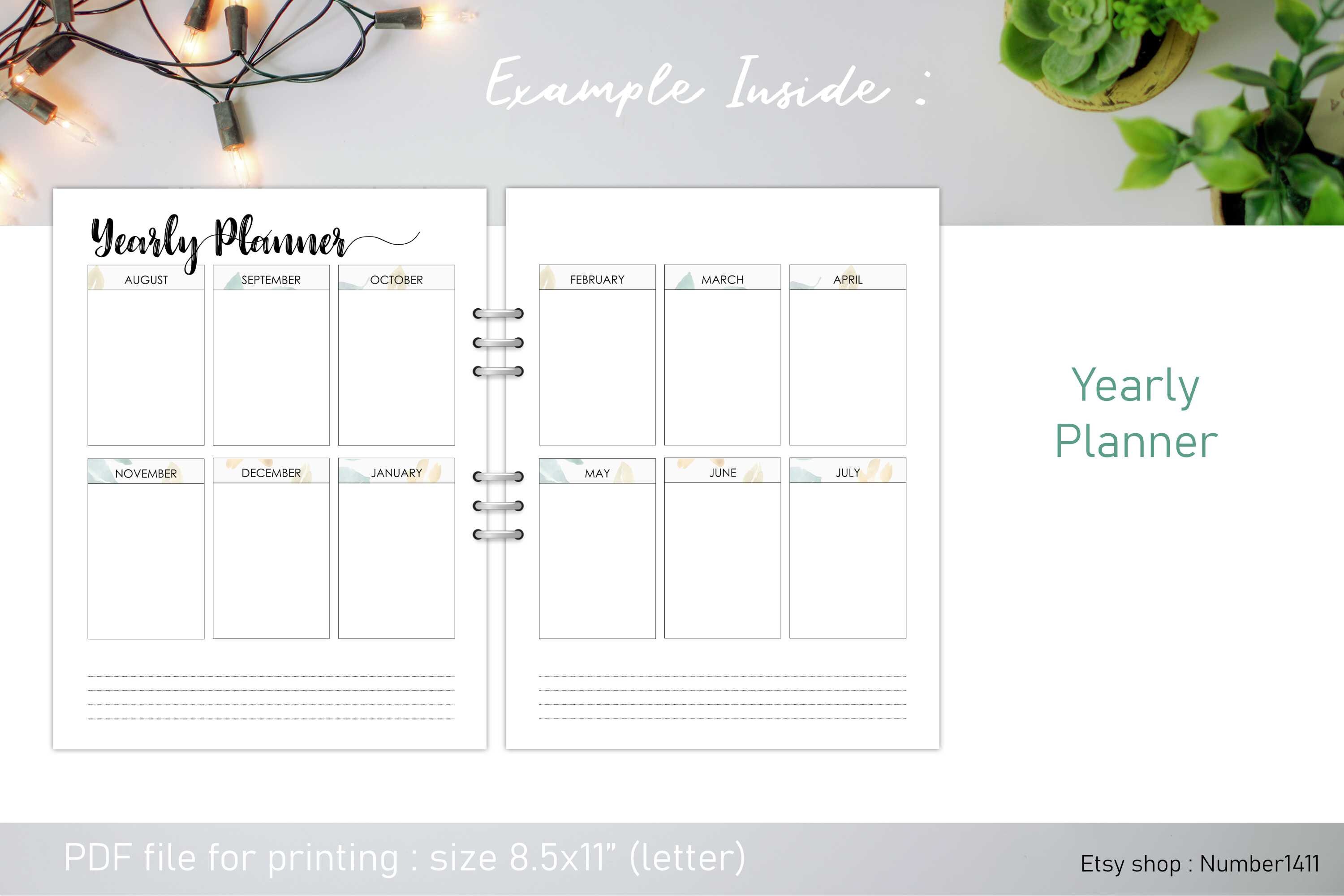 Printable Teacher Planner 2023-2024, Teacher Planner Template, Academic ...