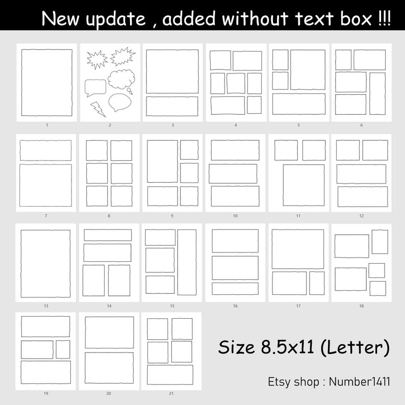 Blank Comic Template, Cartoon Template, Comic Strip, Comic Drawing, Art ...