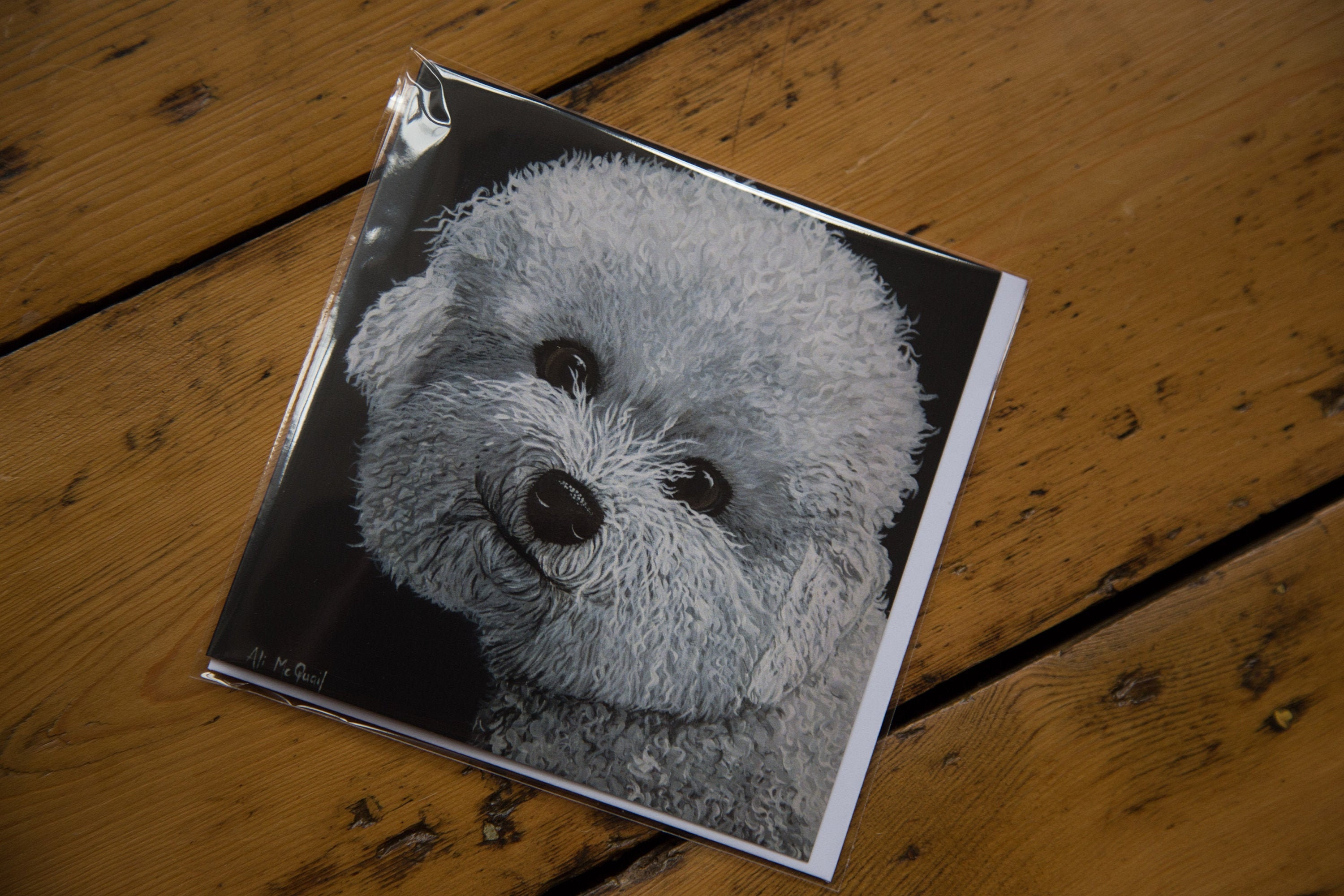 Bichon Frise Card | Etsy