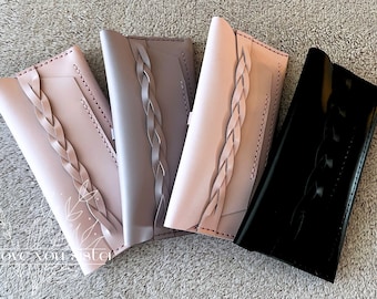 Handmade Italian Leather Wallet - Minimalist Design - One-of-a-kind ...