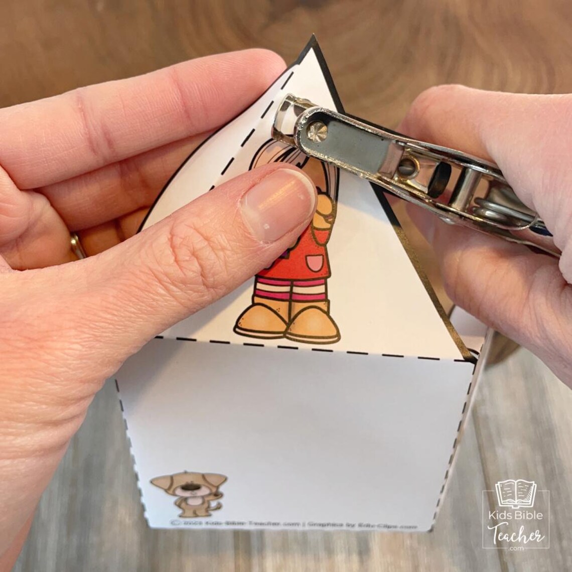 God's Love Paper Treat Box Craft for Kids | Bible Valentine's Day Gift ...