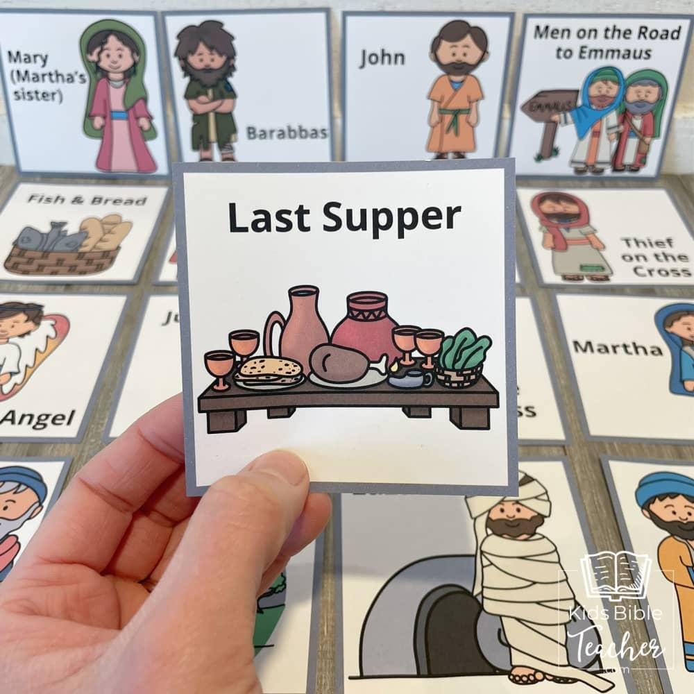 Jesus' Death & Resurrection Bible Match Game for Easter - Etsy
