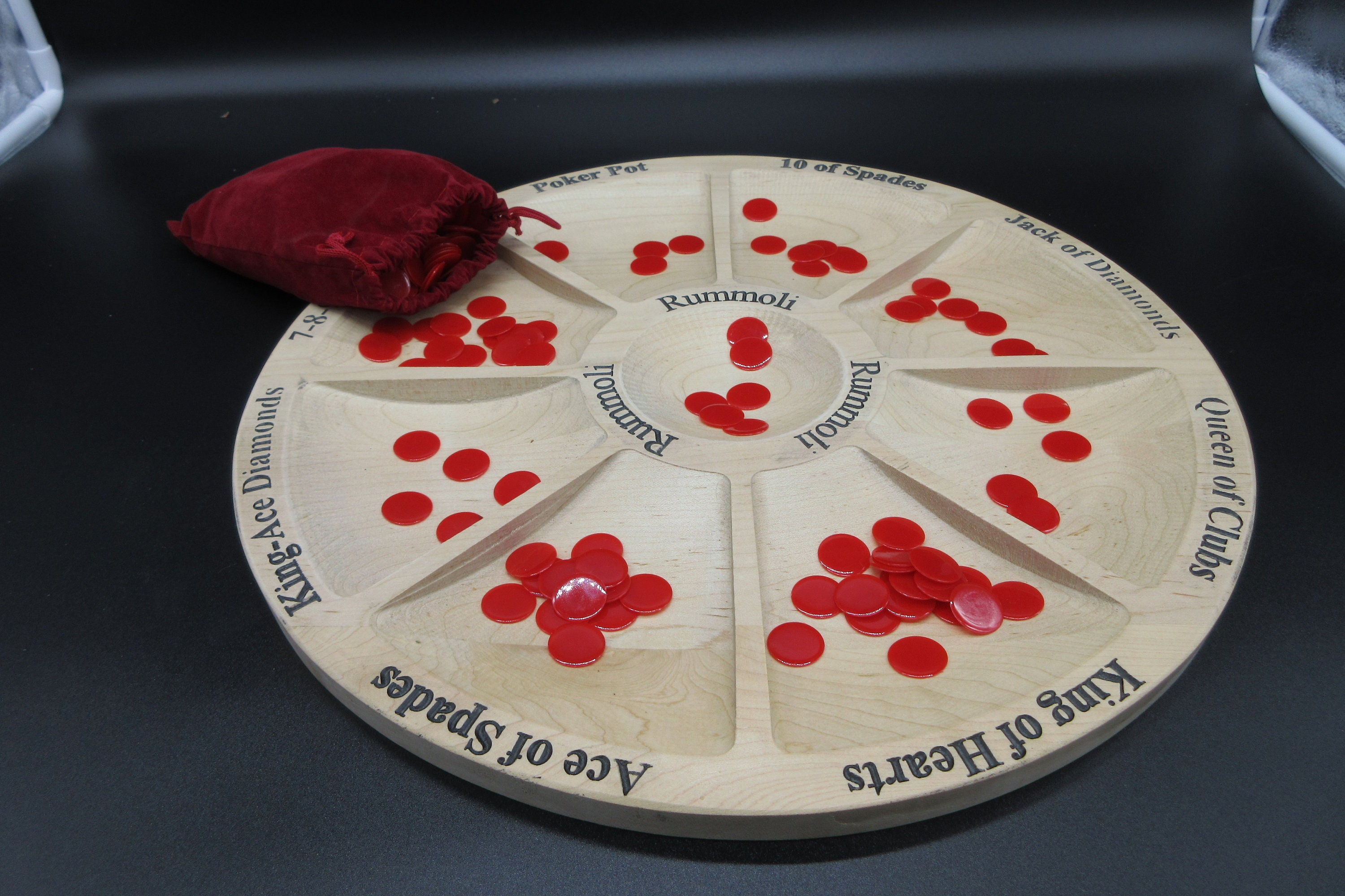 Rummoli Wooden Rummoli Wooden game Card game Classic | Etsy