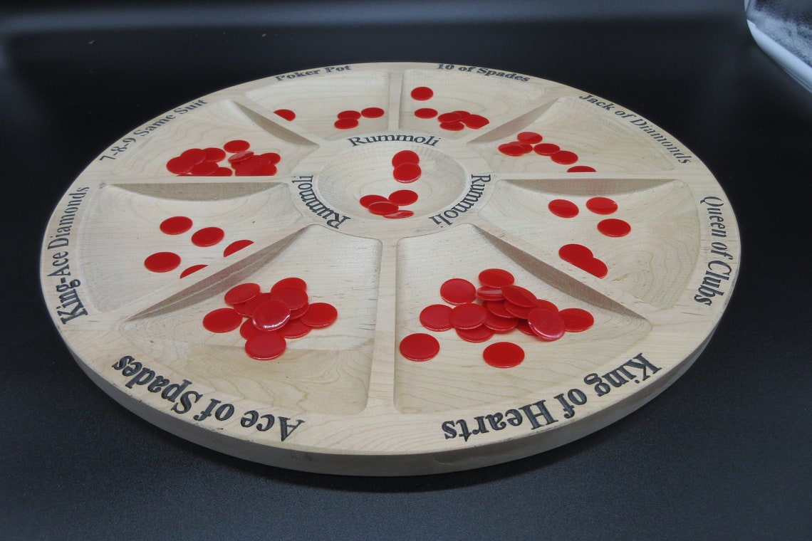 Rummoli Wooden Rummoli Wooden game Card game Classic | Etsy