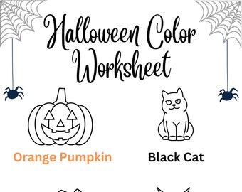 pre k halloween coloring sheets