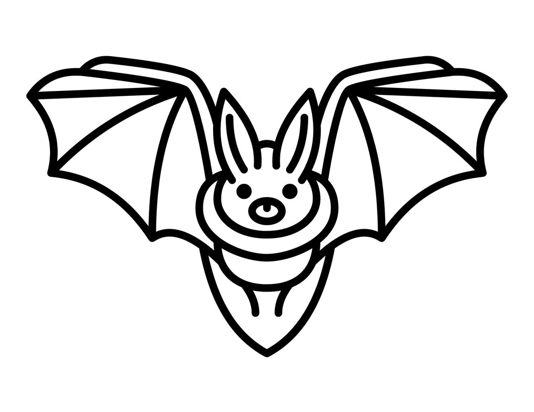 Printable Halloween Bat Color Sheet - Halloween Bat Coloring Sheet ...