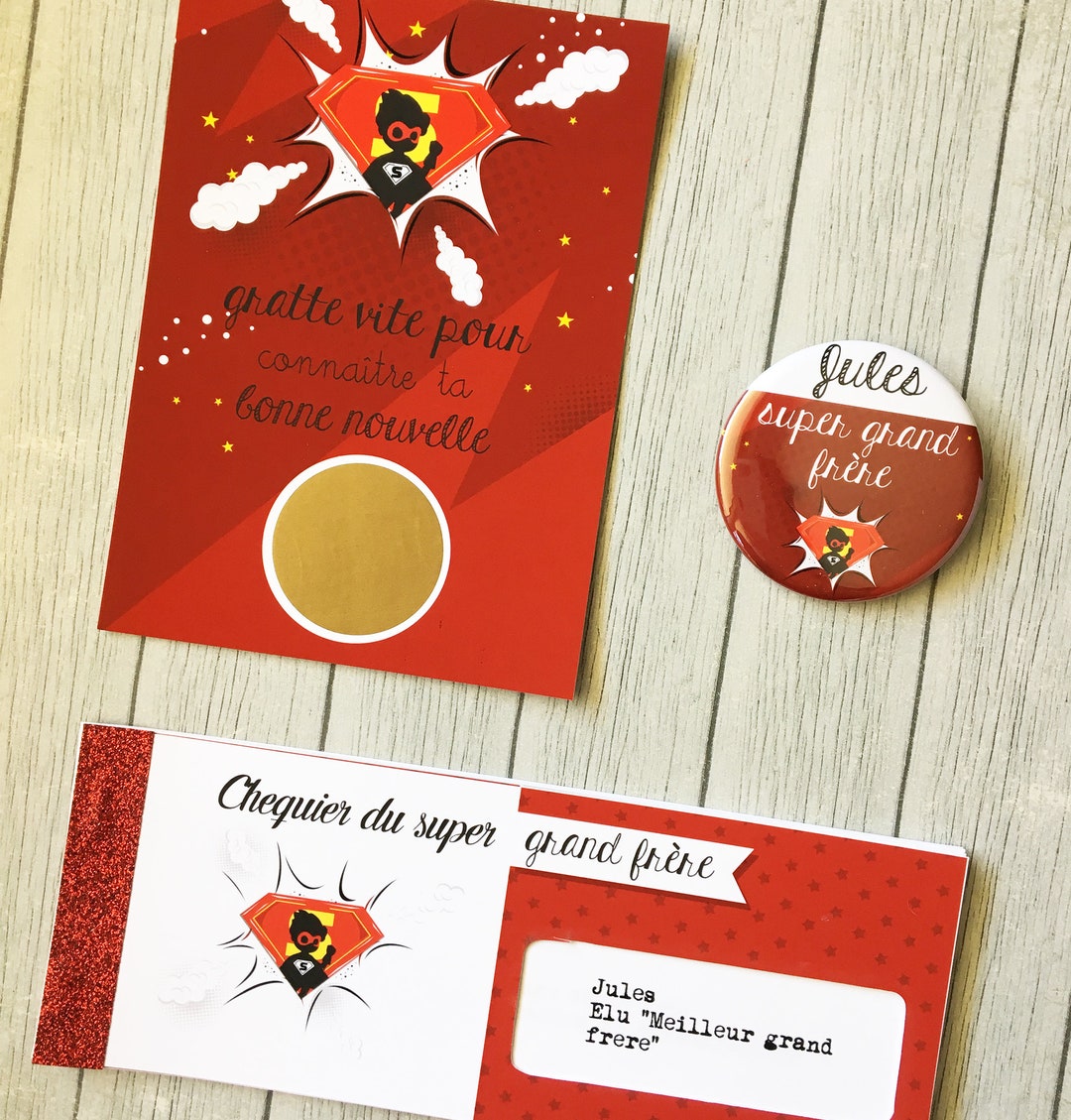 Super Big Brother Super Hero Kit - Etsy