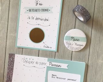 Kit de la super marraine pour faire votre demande | Etsy France