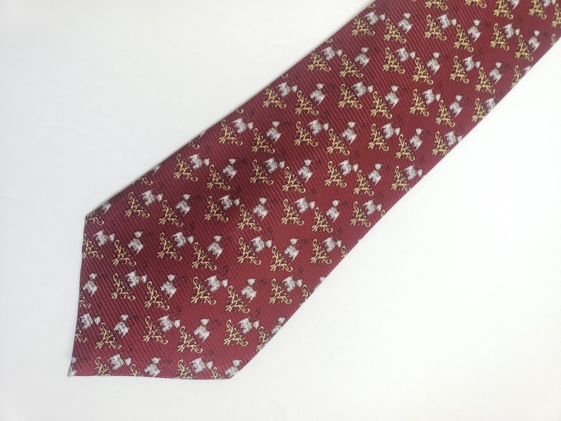 Vintage Terry Dog Breeds Necktie, Dog Print Men's Tie - Etsy