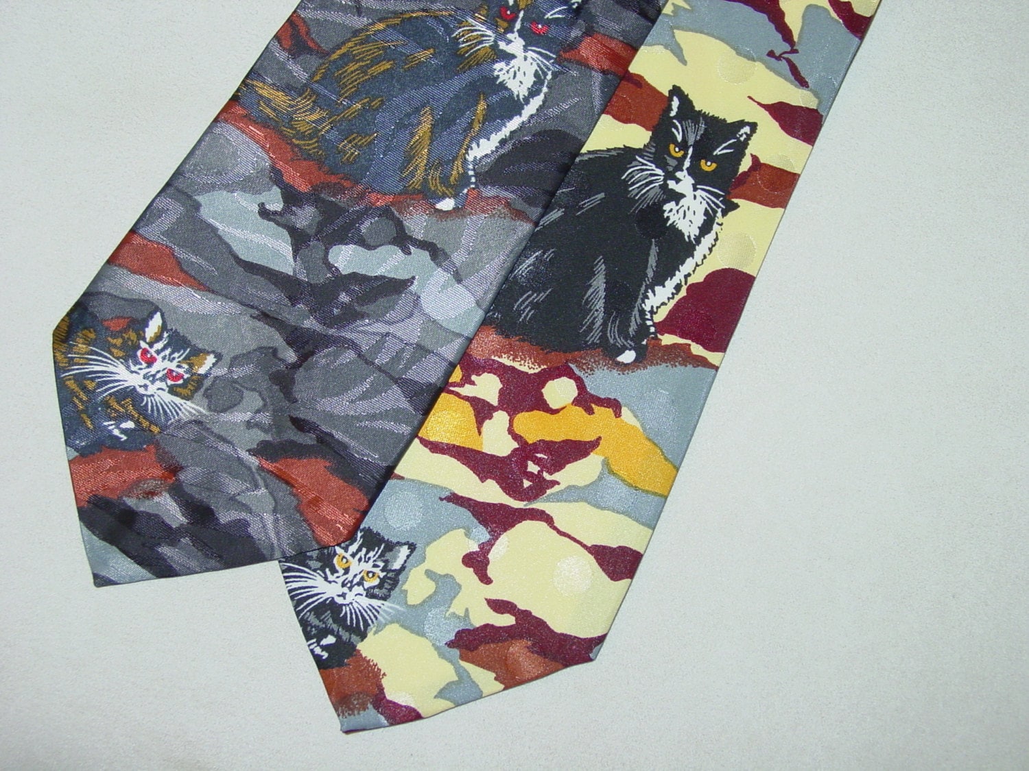 Corbata de gato, corbata de gatito disponible en 2 colores - Etsy España