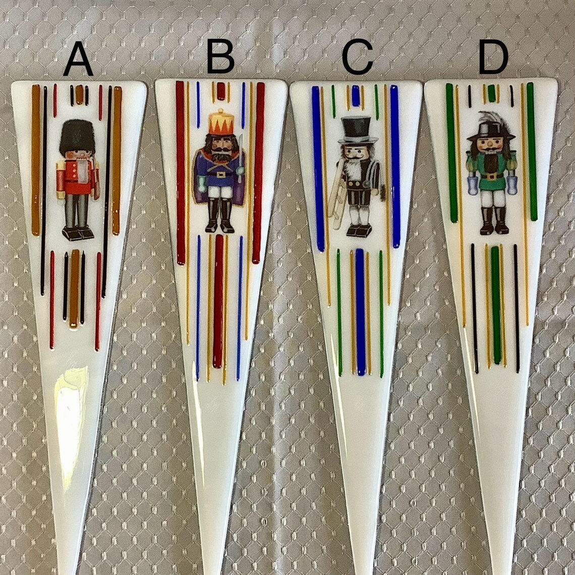 Nutcracker Pot Stakes Yard Garden Cute Christmas - Etsy
