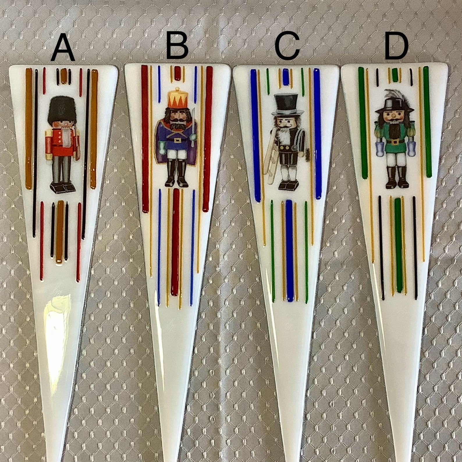 Nutcracker Pot Stakes Yard Garden Cute Christmas - Etsy