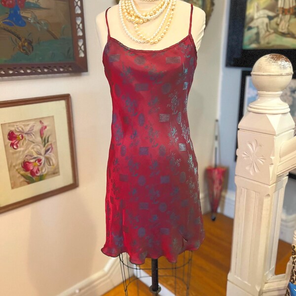 90s Slip Dress - Etsy
