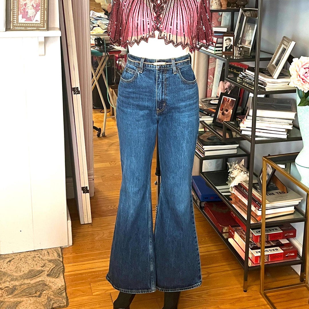 Levi Bell Bottoms, High Waist Levi Flares, Vintage Flared Jeans, Levi ...