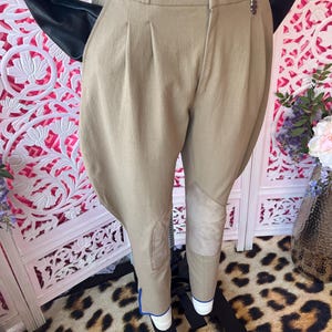 Vintage Stretch Jodhpur, Gorg Shumacher Jodhpur, Beige Full Thigh ...