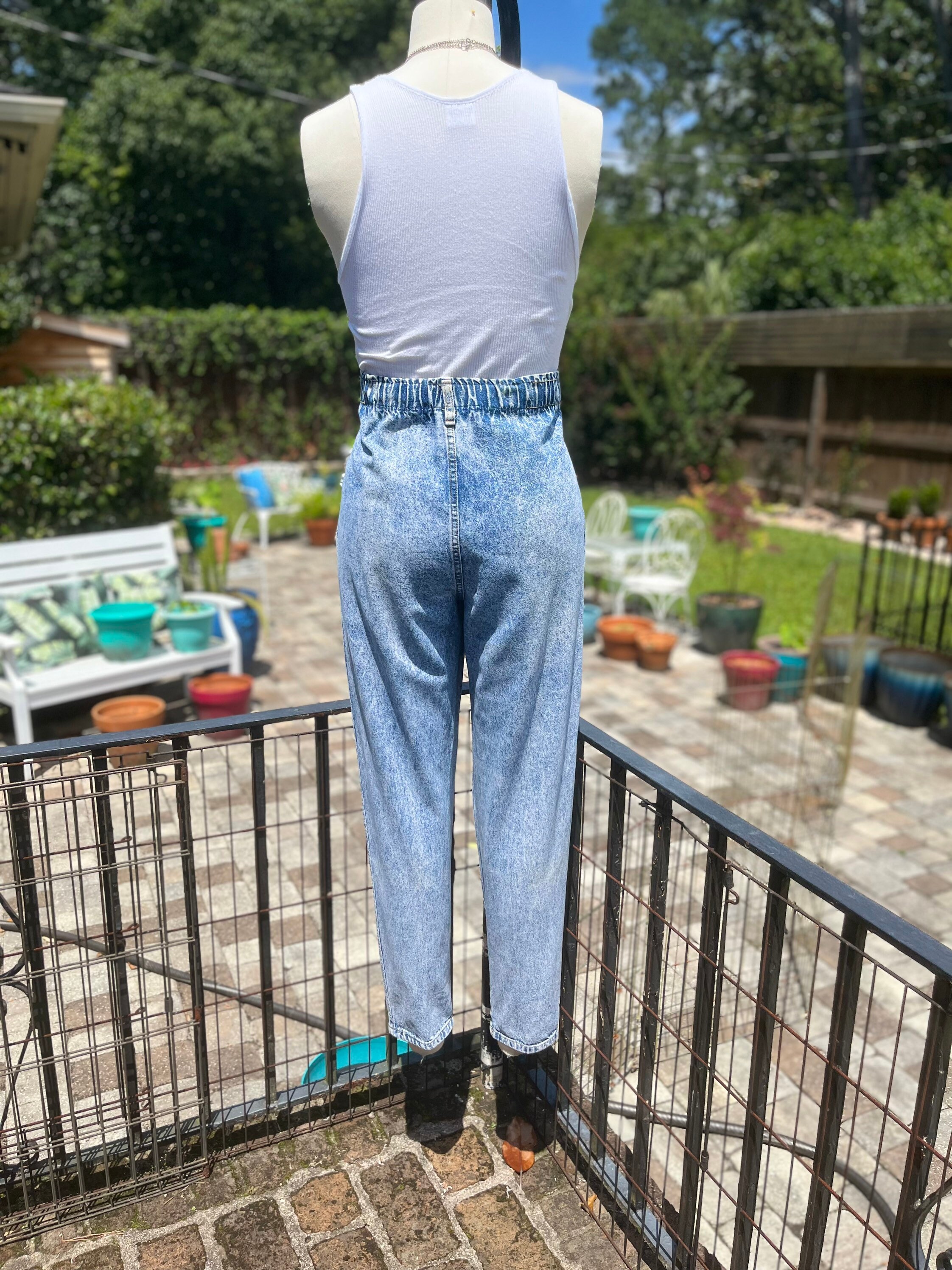 Acid Wash Jeans 80s