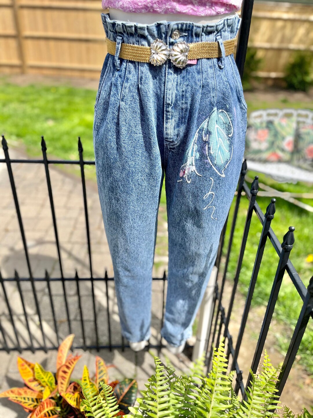 80s Acid Wash Jeans, Ladies 80s Jeans, 80s Vintage Acid Wash, Acid Wash ...