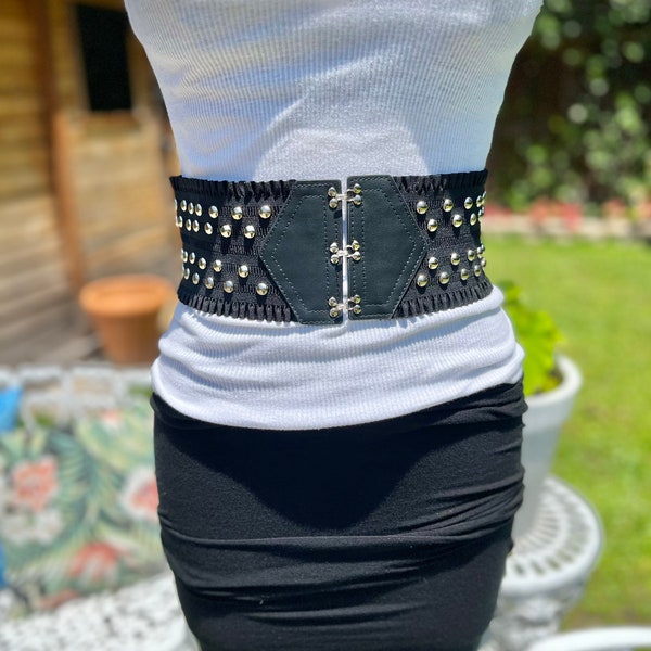 Studded Belt - Etsy