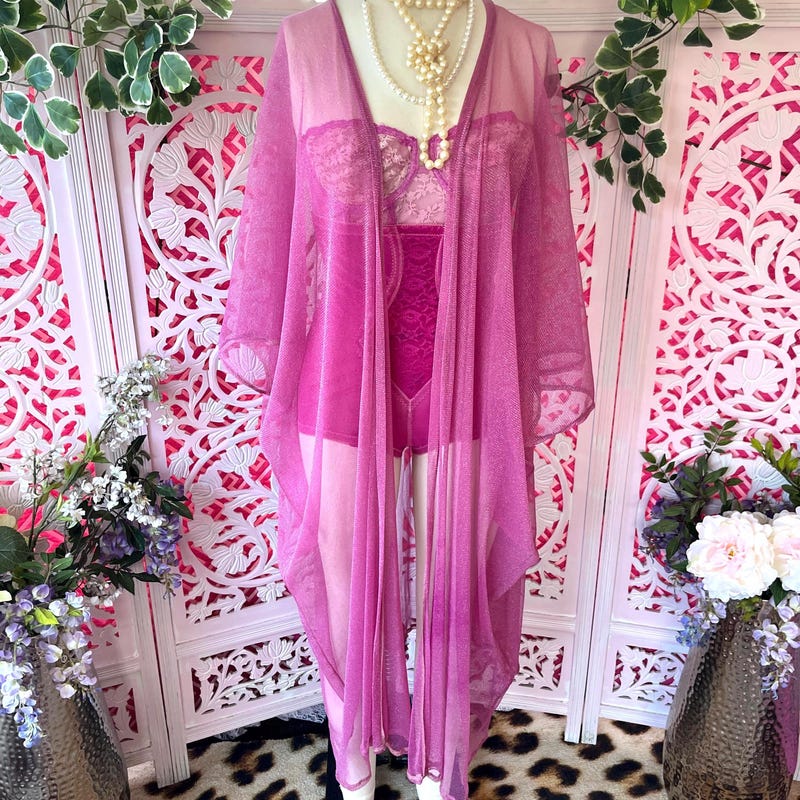 Mesh Robe - Etsy