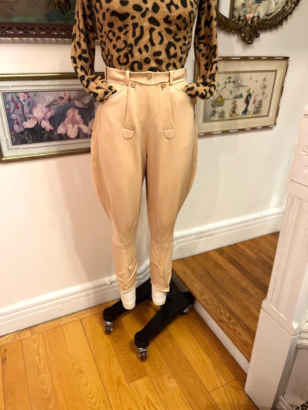 Vintage Jodhpurs, Flap Front Jodhpur, Classic Riding Jodhpurs, Stretch ...