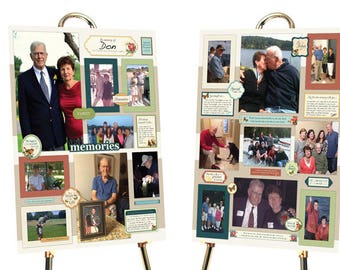 Funeral Photo Board | Etsy