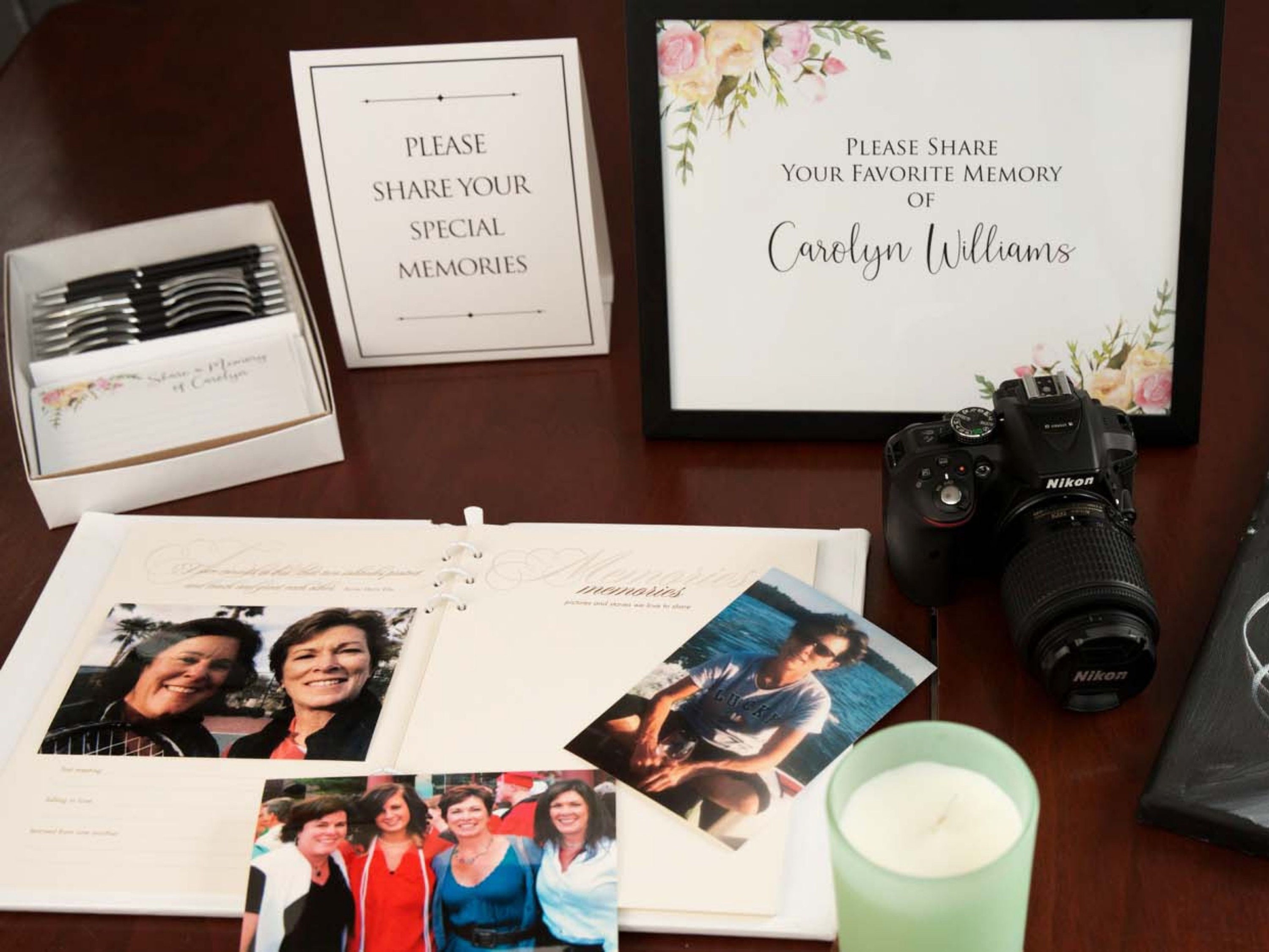 Celebration of Life Memory Table Kit in Four Designs next - Etsy