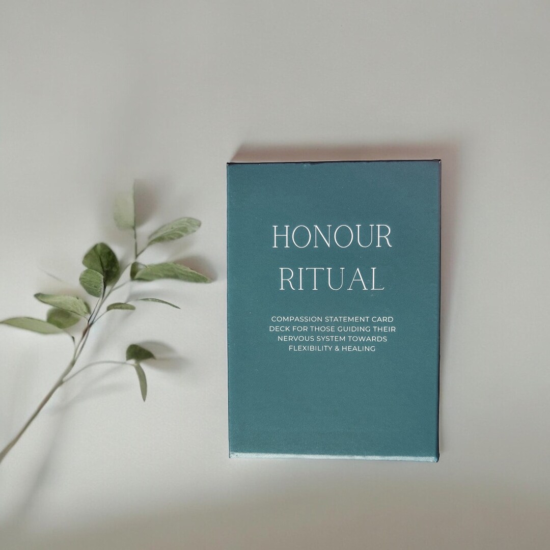 Self-compassion Card Deck Honour Ritual - Etsy