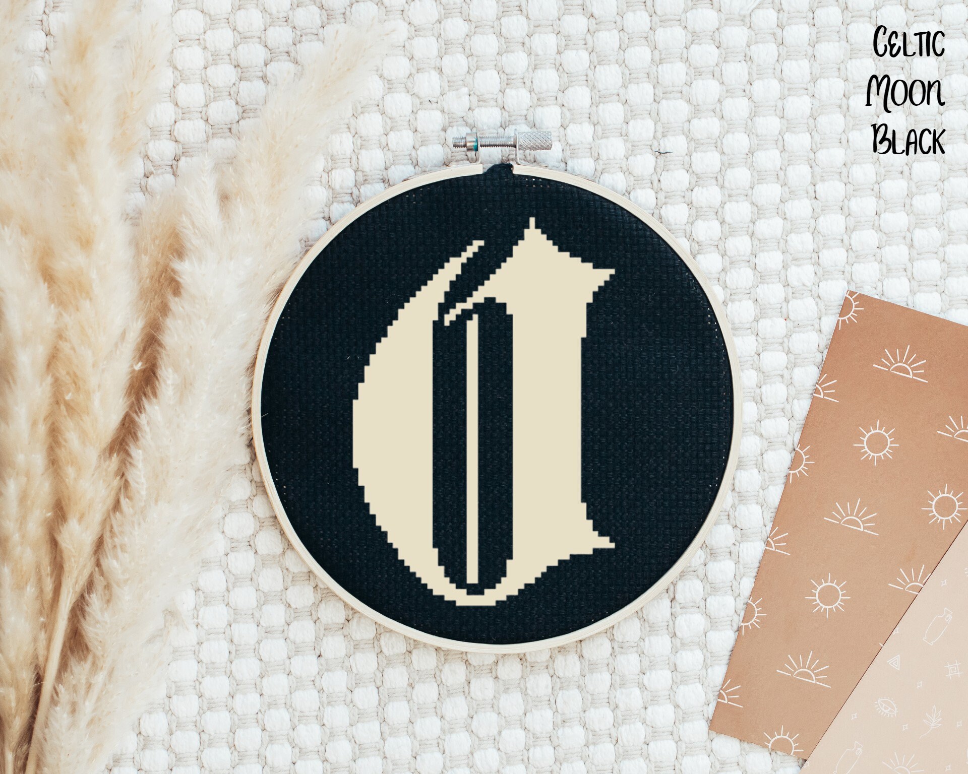 Letter O Cross Stitch Pattern Instant PDF Download Modern - Etsy