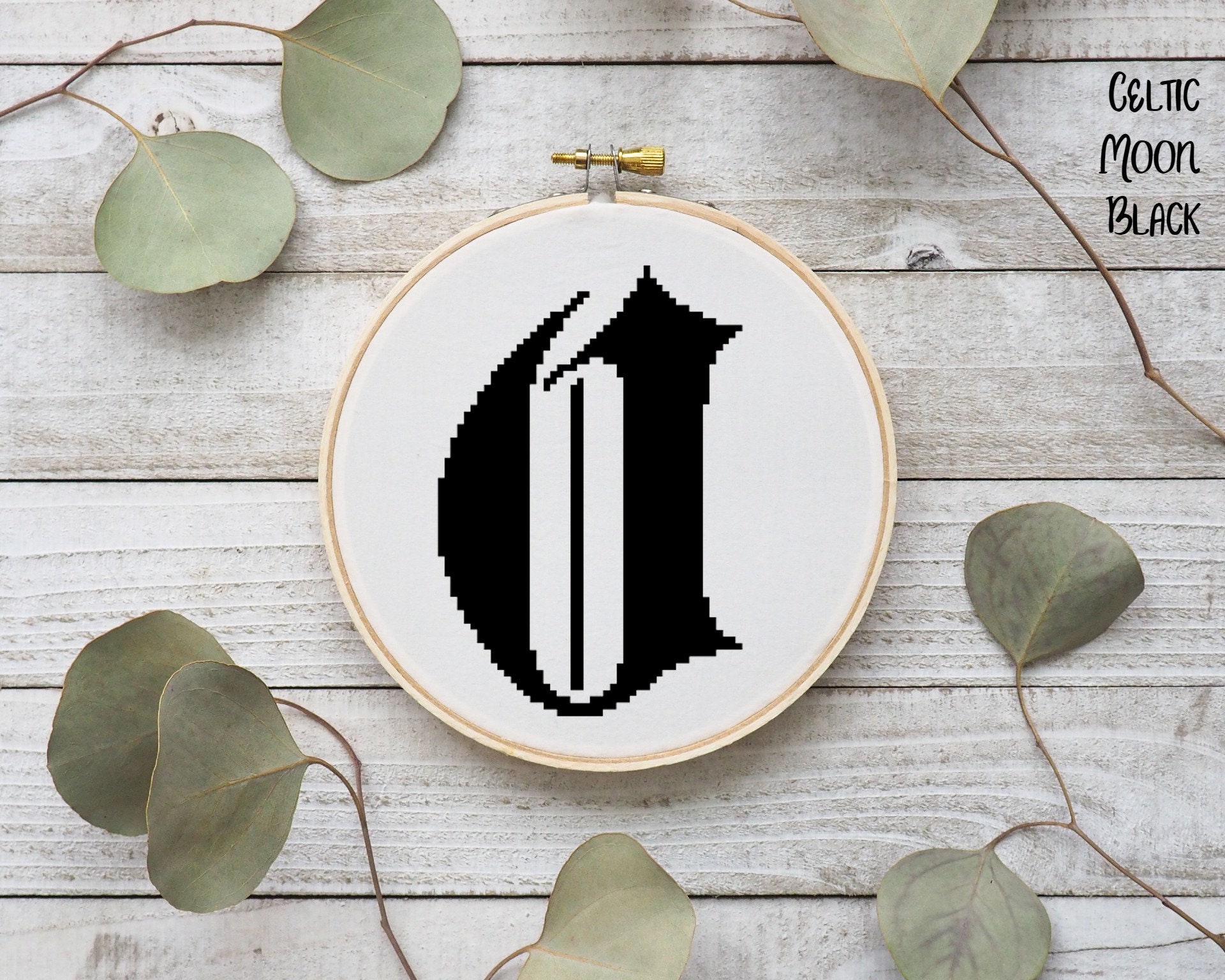 Letter O Cross Stitch Pattern Instant PDF Download Modern - Etsy