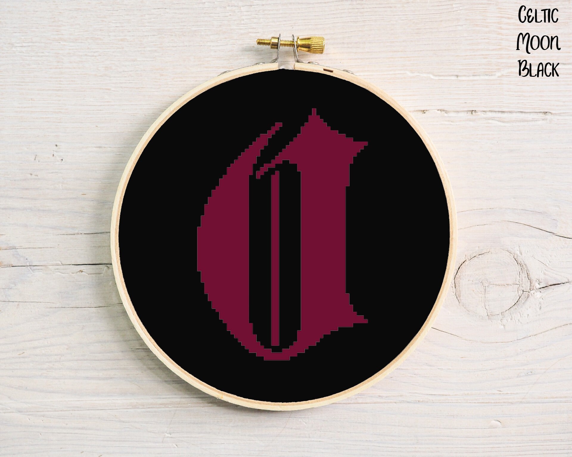 Letter O Cross Stitch Pattern Instant PDF Download Modern - Etsy