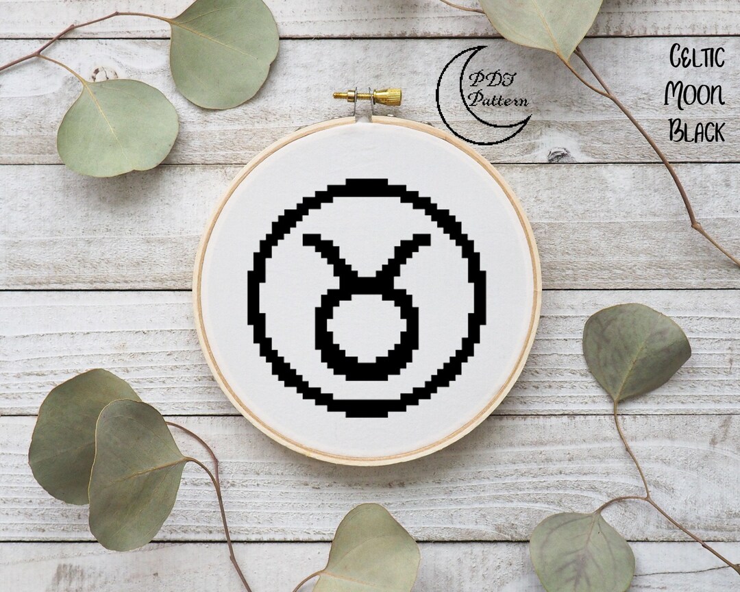 Taurus Cross Stitch Pattern, PDF, Download, Modern, Cross Stitch ...