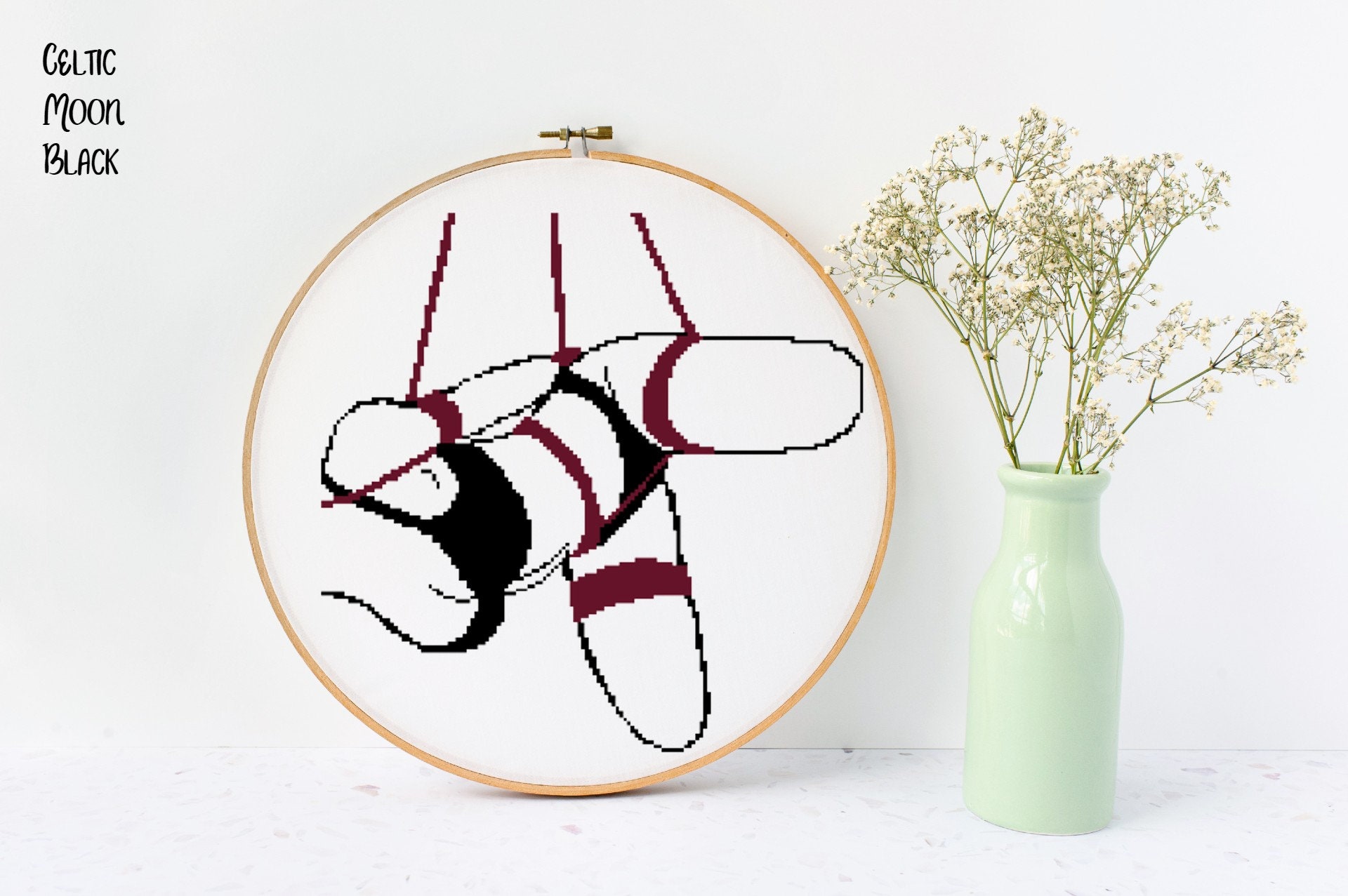 Suspension Girl Cross Stitch Pattern, Shibari, Bdsm, Submissive, Cross ...