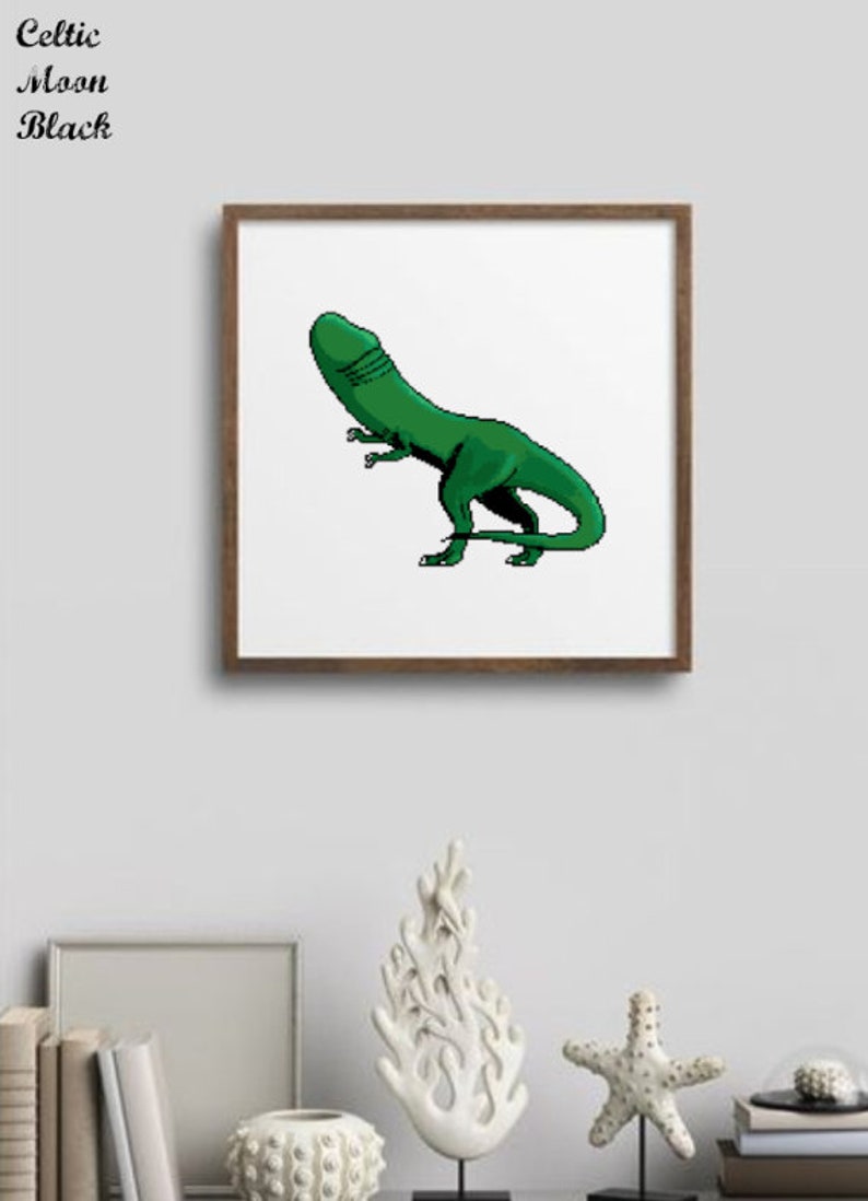 Dick Cross Stitch Pattern Dicksaurus Dickasaurus Dick - Etsy