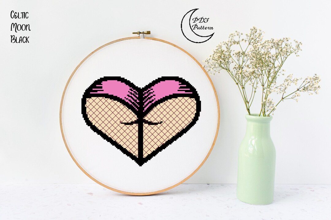 Booty Cross Stitch Pattern, Bum, Ass, Spank, Cross Stitch Pattern, PDF ...