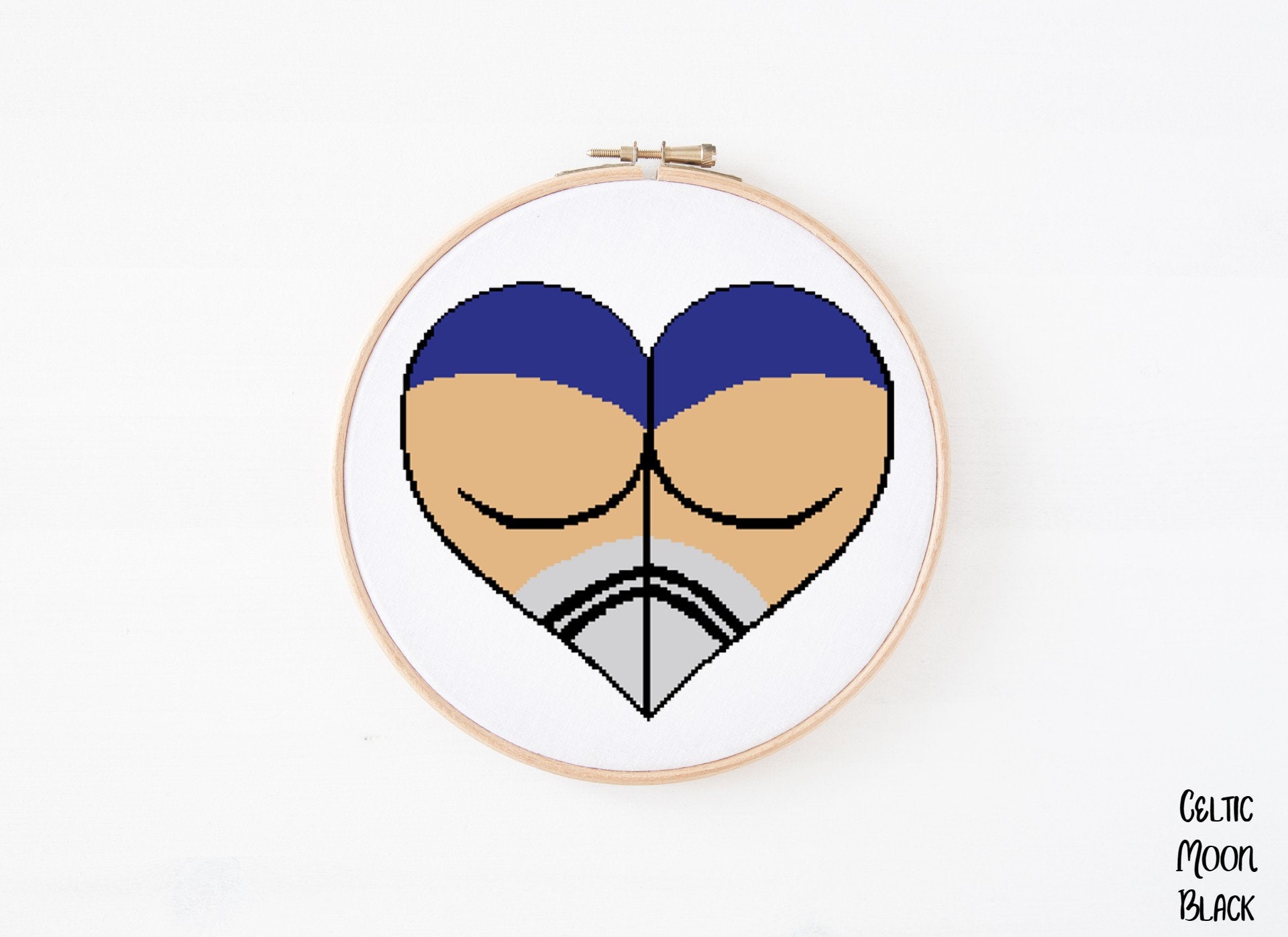 Heart Cross Stitch Pattern Bum Ass Cross Stitch Pattern - Etsy