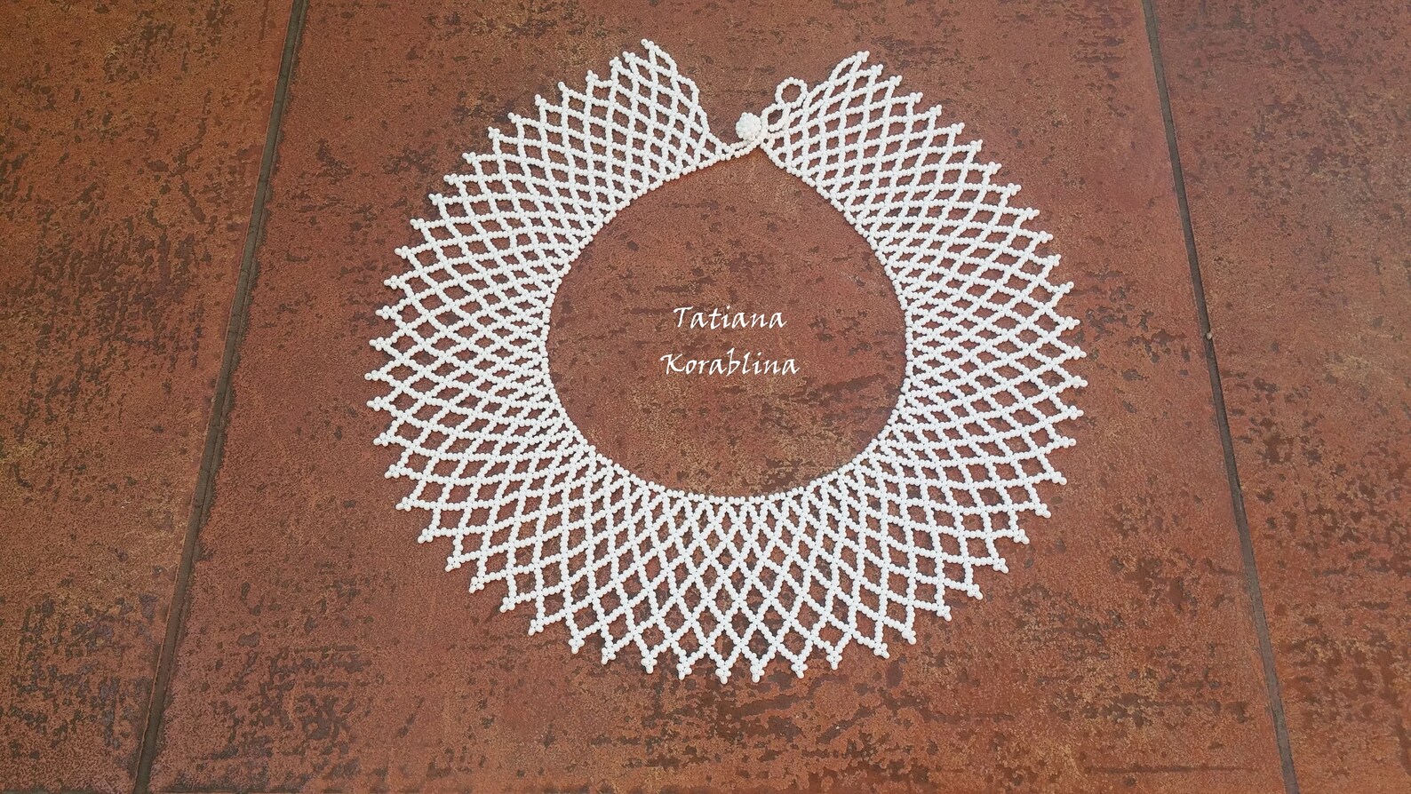 Ginsburg Collar RBG Necklace Beaded Classic Seedbead Necklace - Etsy