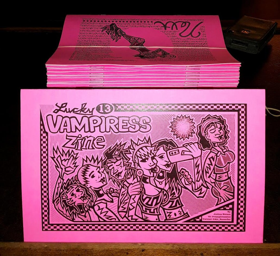 Lucky 13 Vampiress Zine (2021) - Etsy