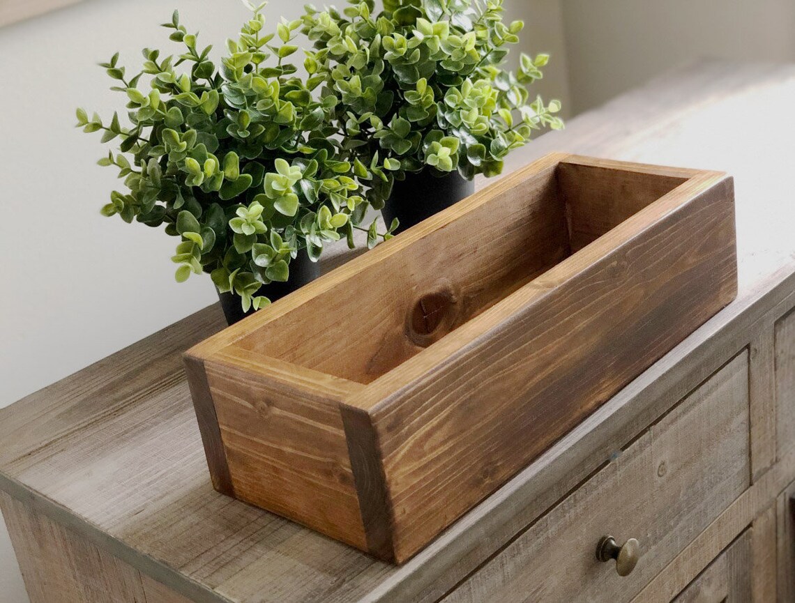 Modern Farmhouse Planter Box Father's Day Gift Father | Etsy