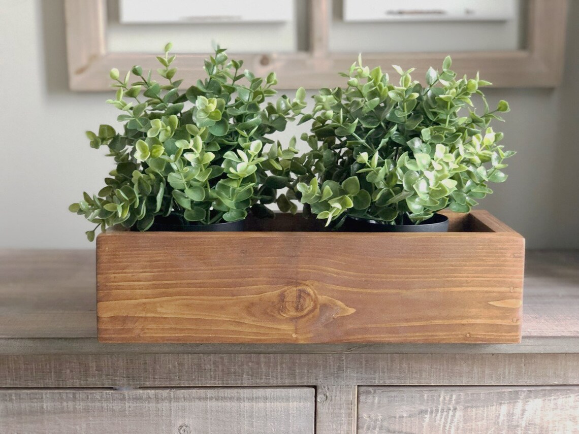 Modern Farmhouse Planter Box Father's Day Gift Father - Etsy