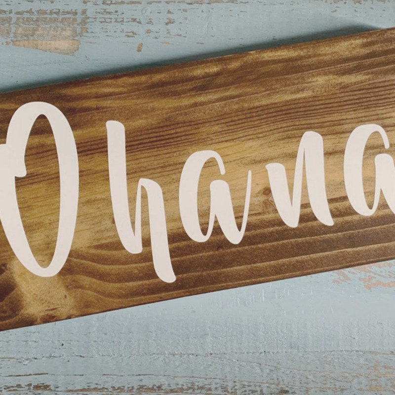 Ohana Sign - Etsy