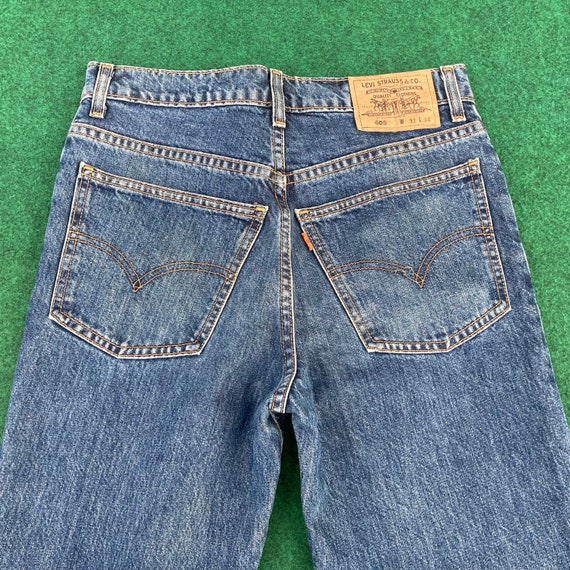 Vintage Levis 605 Denim Light Wash 30 Punk Grunge Rar… - Gem