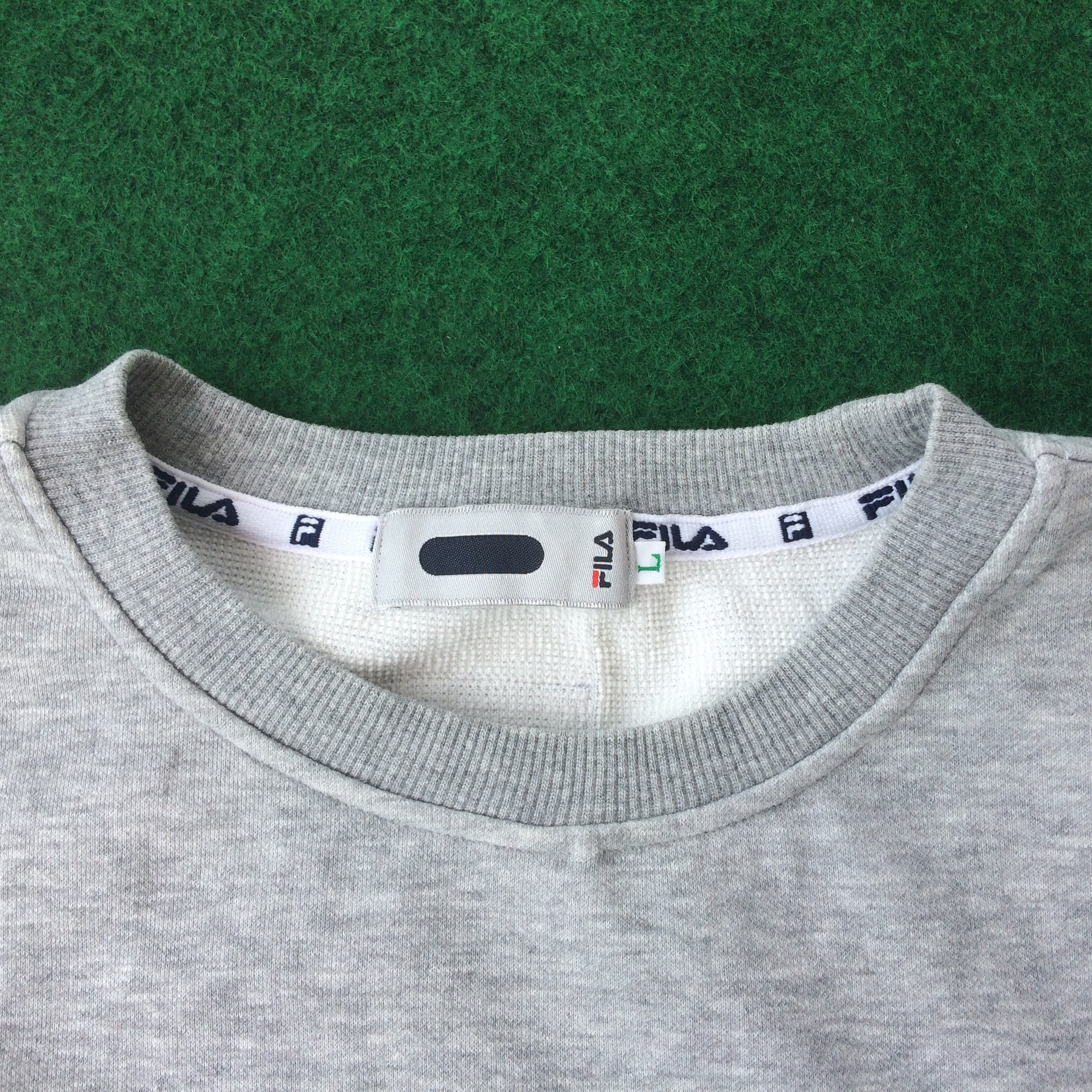 Vintage Fila Small Logo Streetwear 90s Style Size L Sweater - Etsy