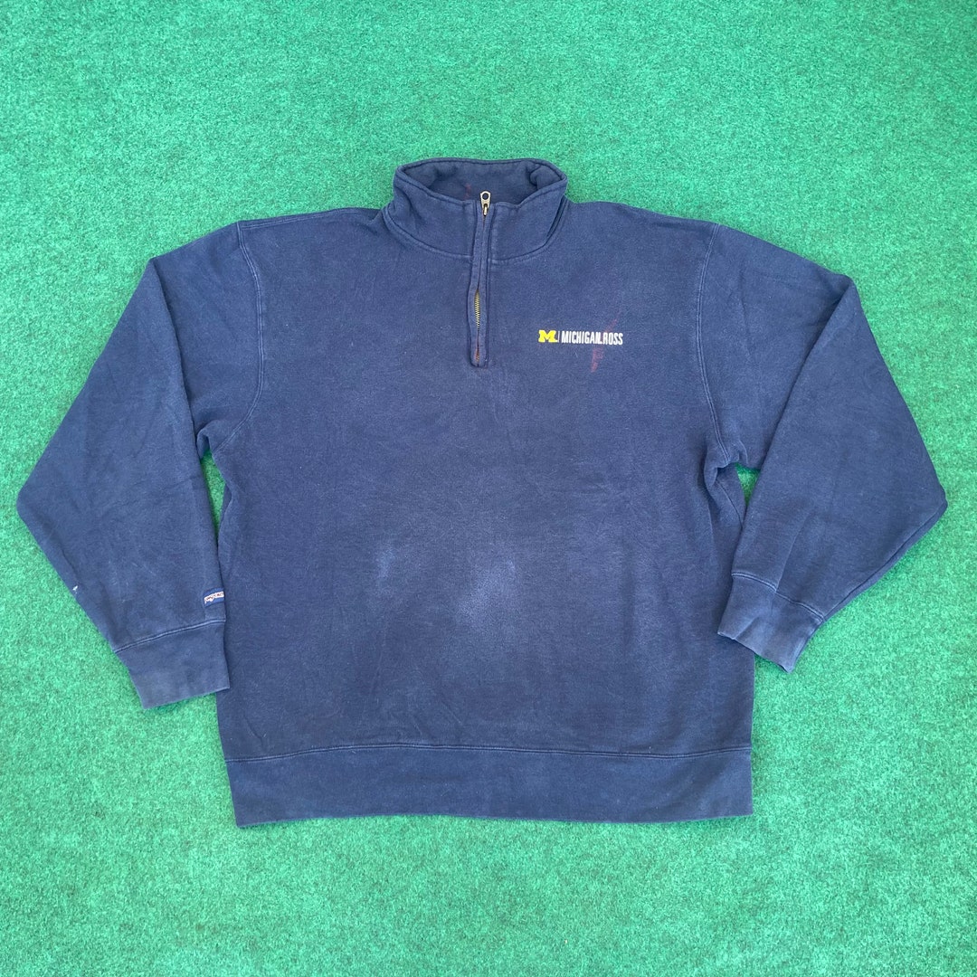 Vintage Jansport Michigan Ross Daily Wear Streetwear Sweatshirt - Etsy