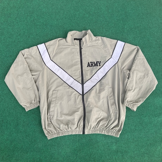 Vintage US Army Military Physical Training PT Zipper … - Gem